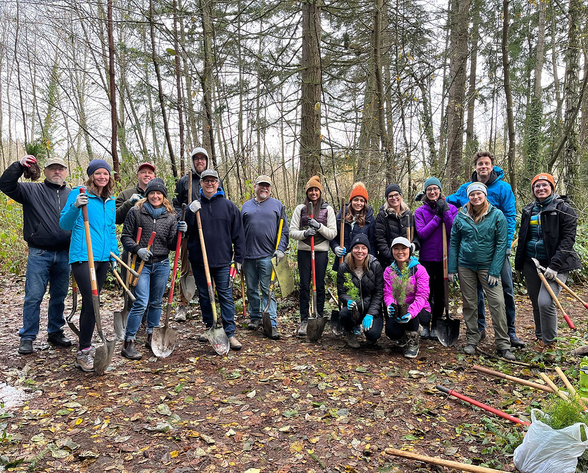 Tree Planting with Forterra to Offset Our 2021 Carbon Footprint | Weber ...