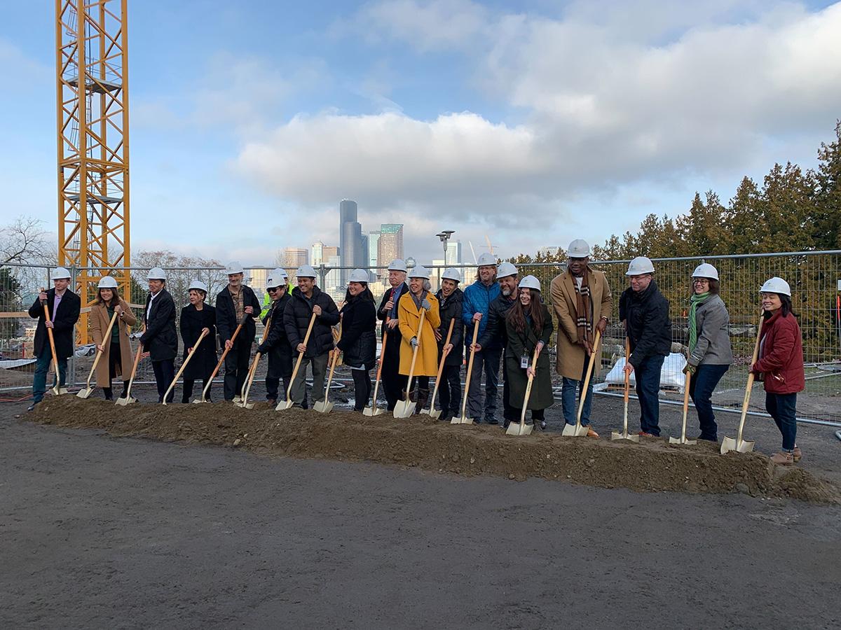Groundbreaking ceremony at the North Lot project at Pacific Tower ...